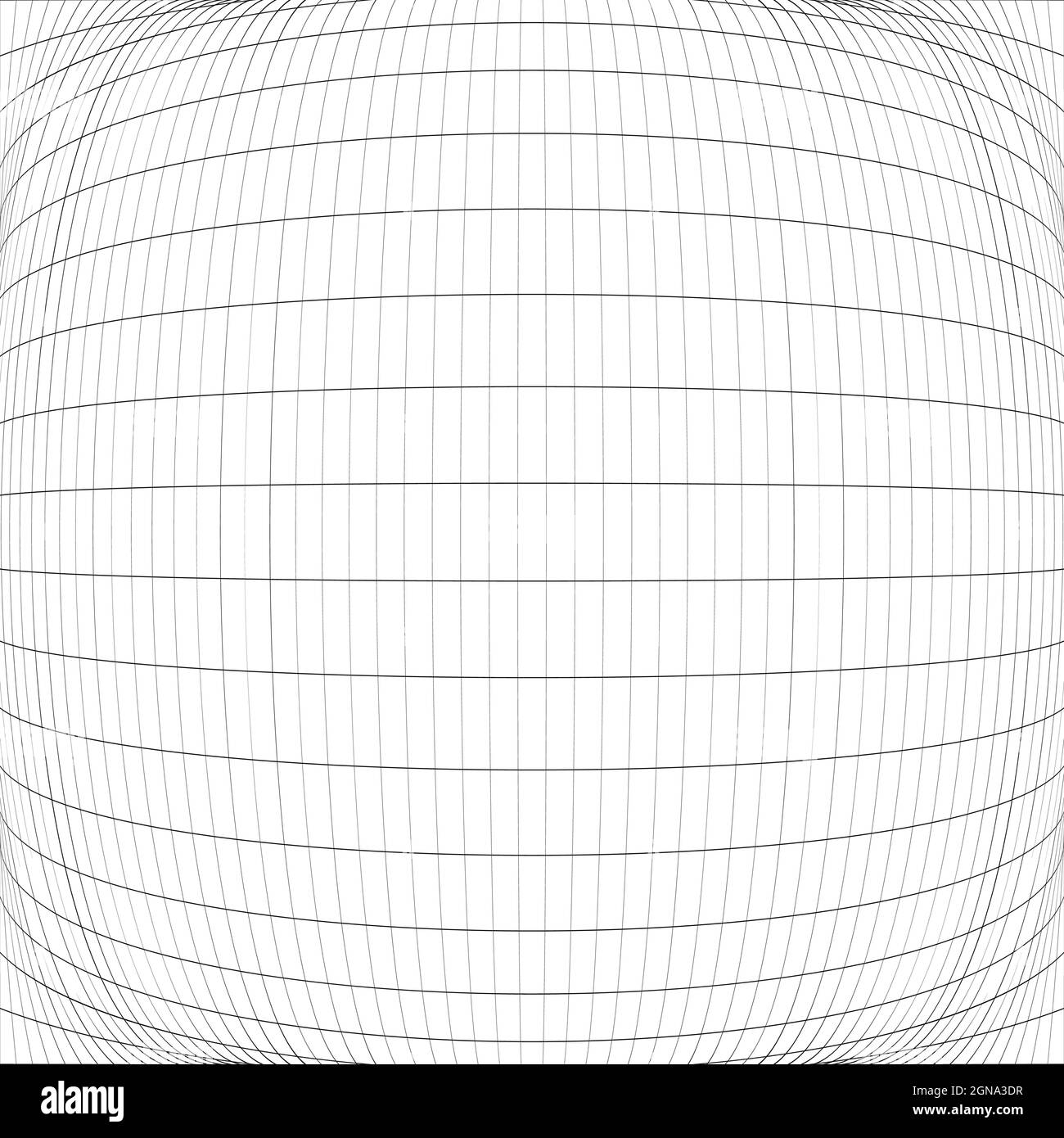 Grid, mesh, grating, trellis, wireframe with distortion, deformation ...
