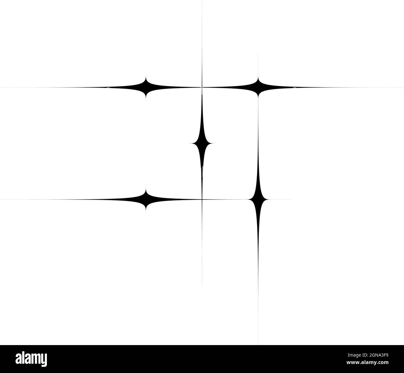 Abstract geometric form, shape element vector - stock vector ...
