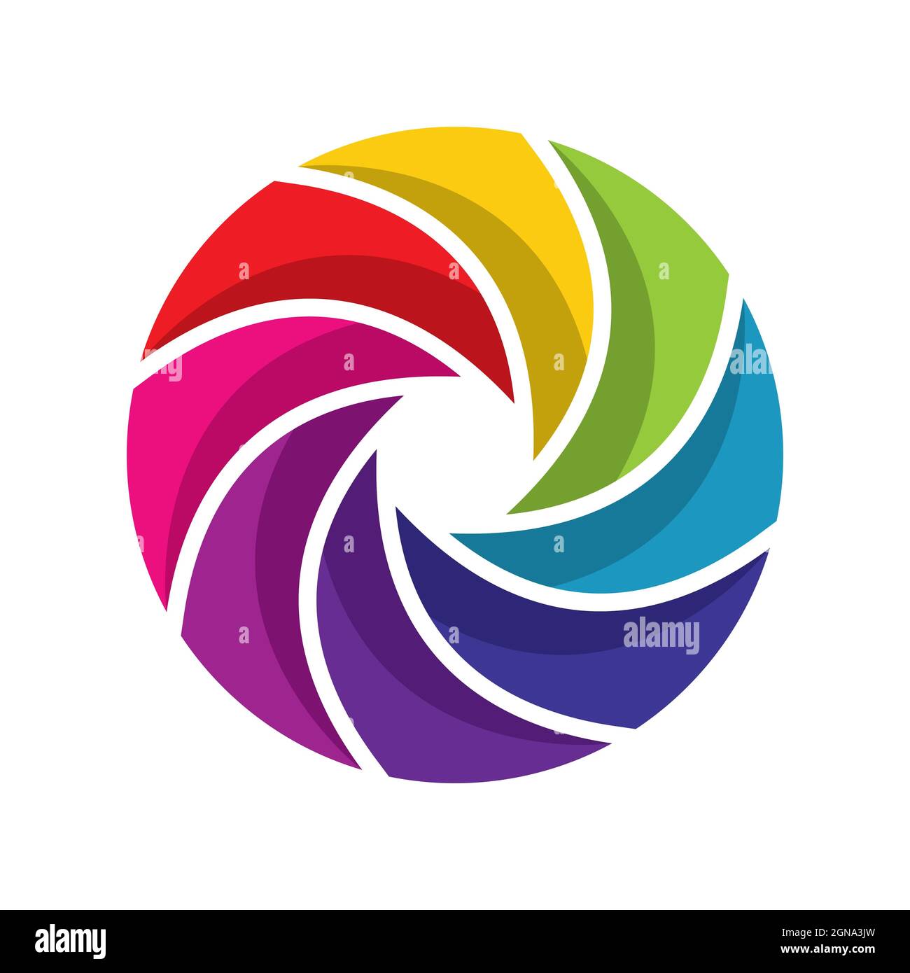 Rainbow Vector Logo