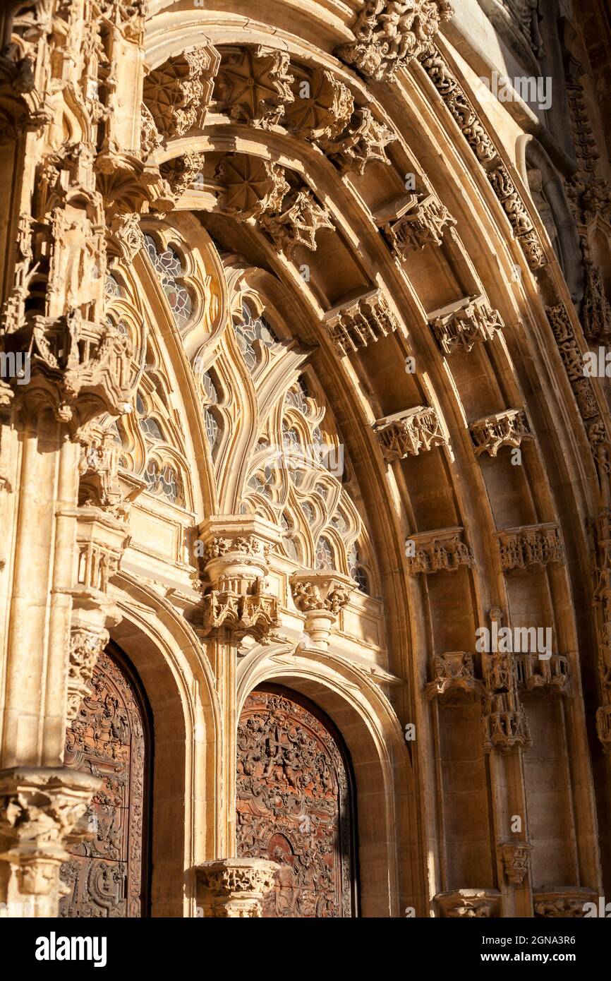 european church facade architecture, texture, design Stock Photo - Alamy