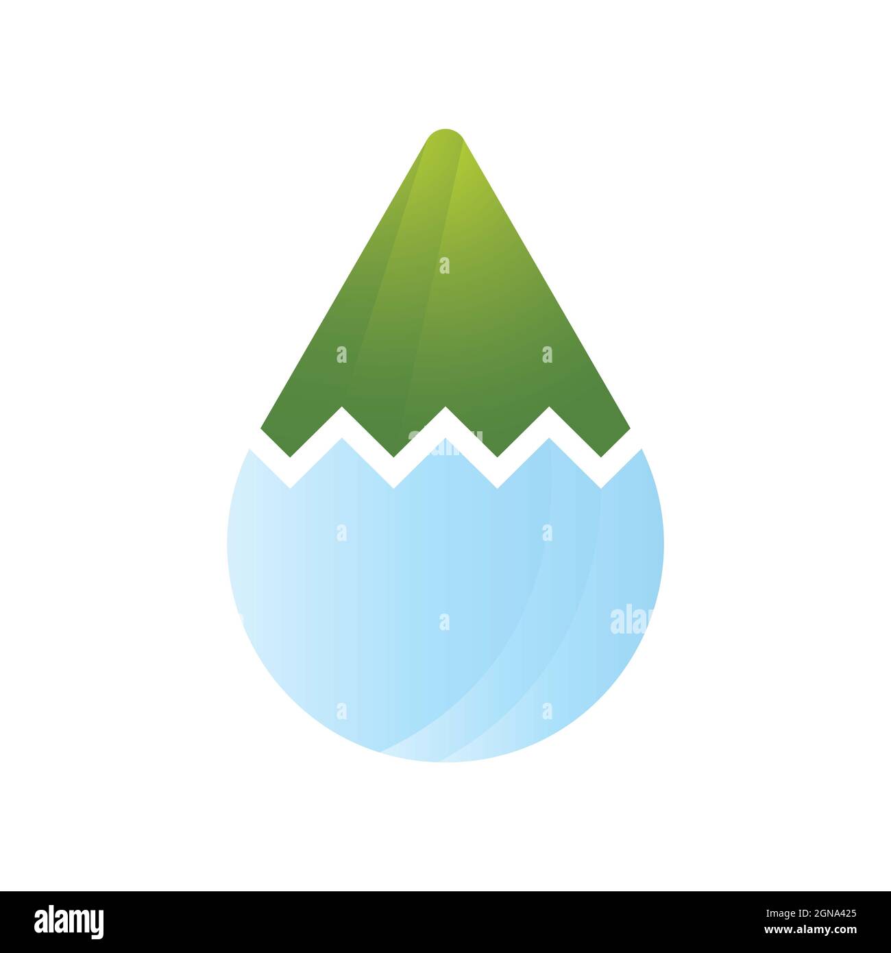 Wave design element set Cut Out Stock Images & Pictures - Alamy