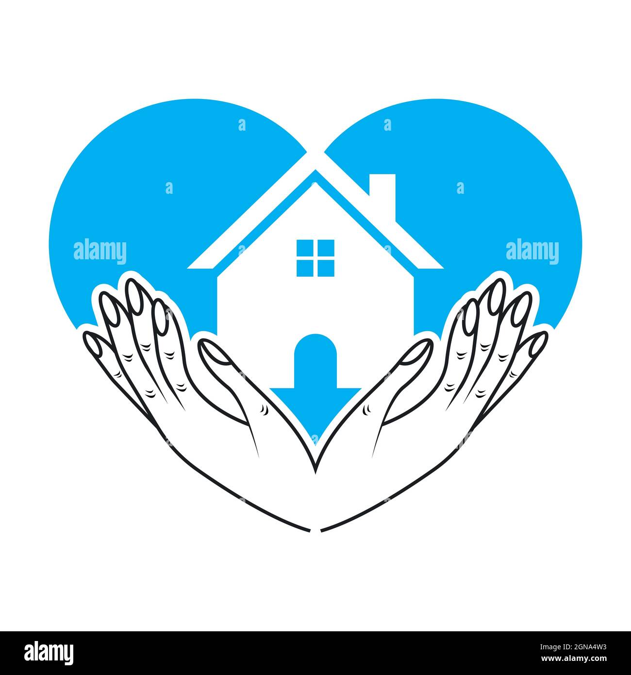 Real estate company vector Cut Out Stock Images & Pictures - Alamy