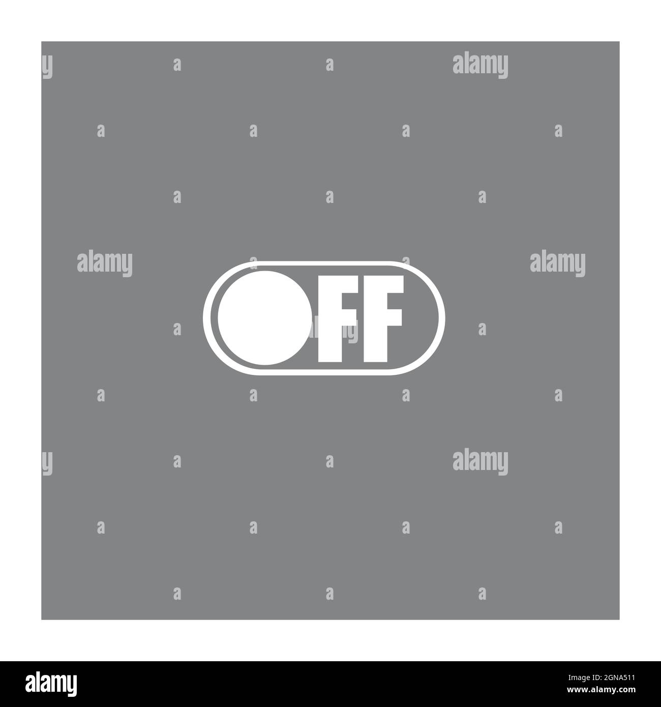 Off button creative logo, off toggle button logo Stock Vector Image ...