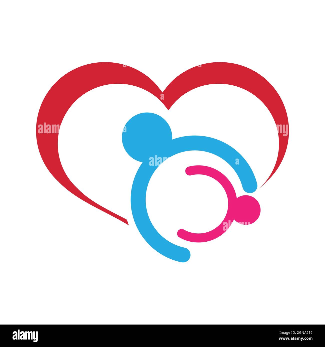 Father icon logo design hi-res stock photography and images - Alamy