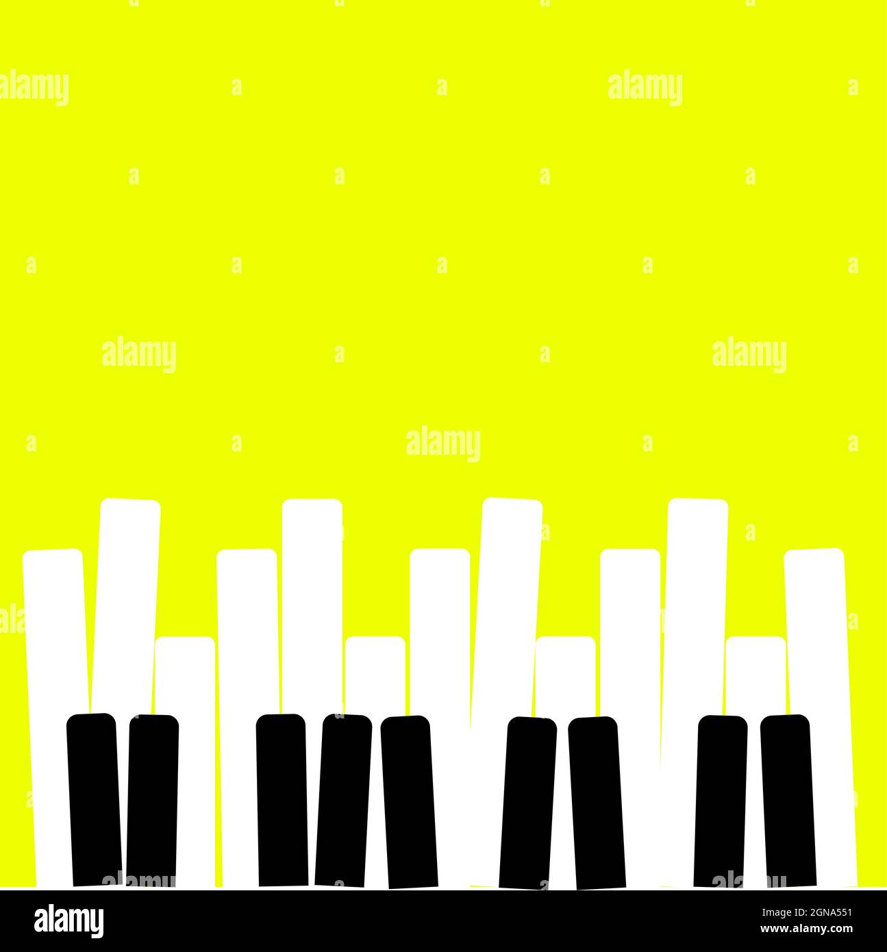 Piano musical festival banner Stock Vector Images - Alamy