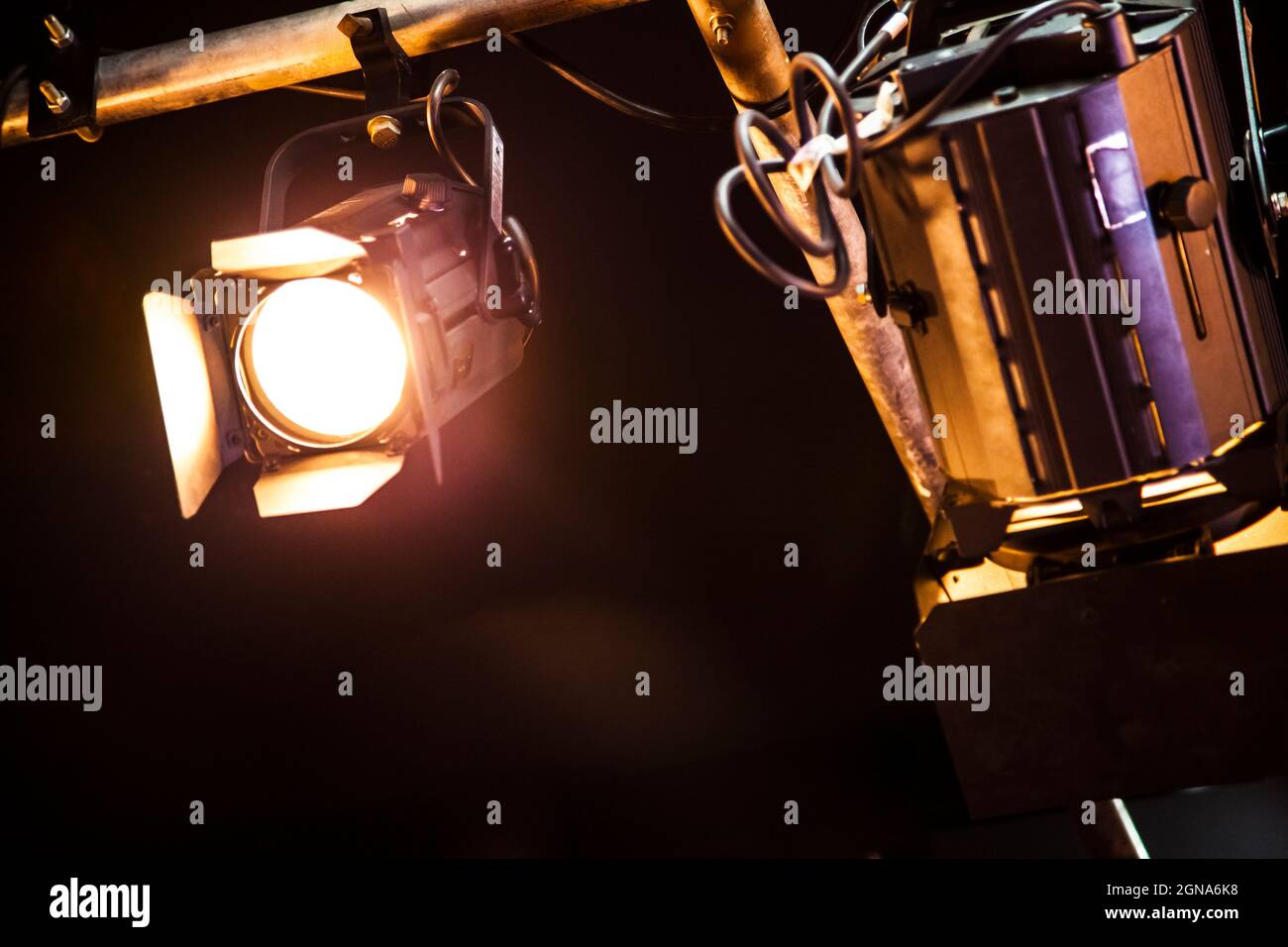 studio lighting grill professional recording broadcast podcast lights ...