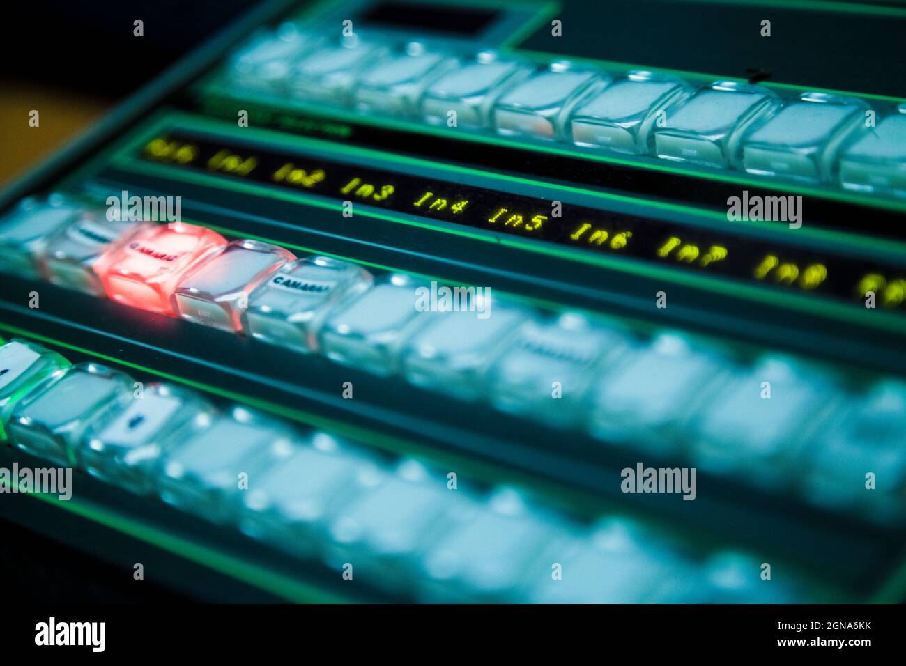 Television broadcast control hi-res stock photography and images - Alamy