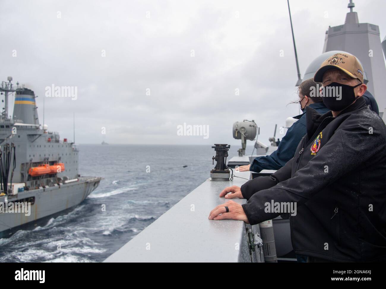 PACIFIC OCEAN (September 3, 2021) — Captain Matthew Thomas, commanding ...