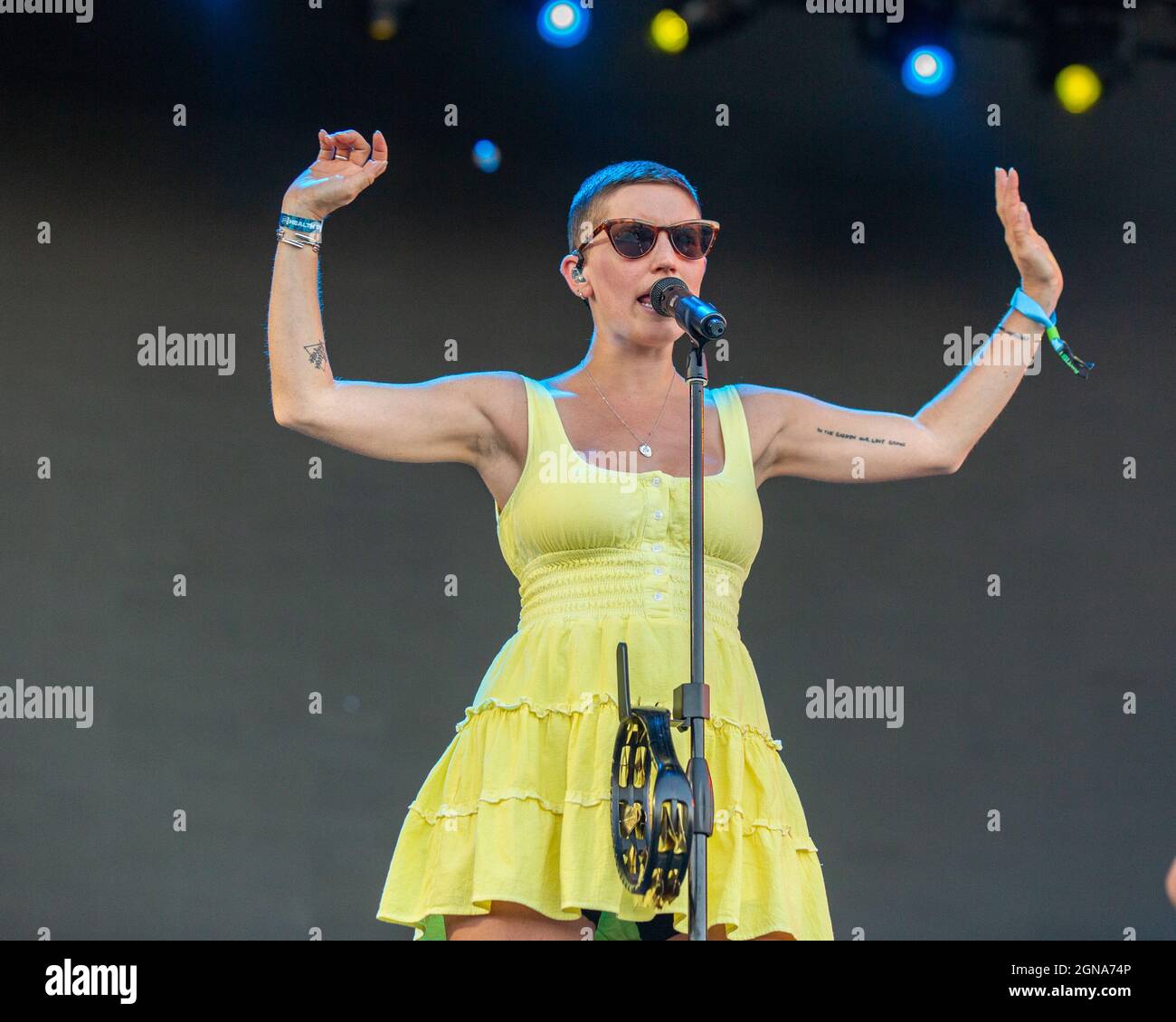 Chelsea Lee of Shaed during the Life Is Beautiful Music Festival on ...