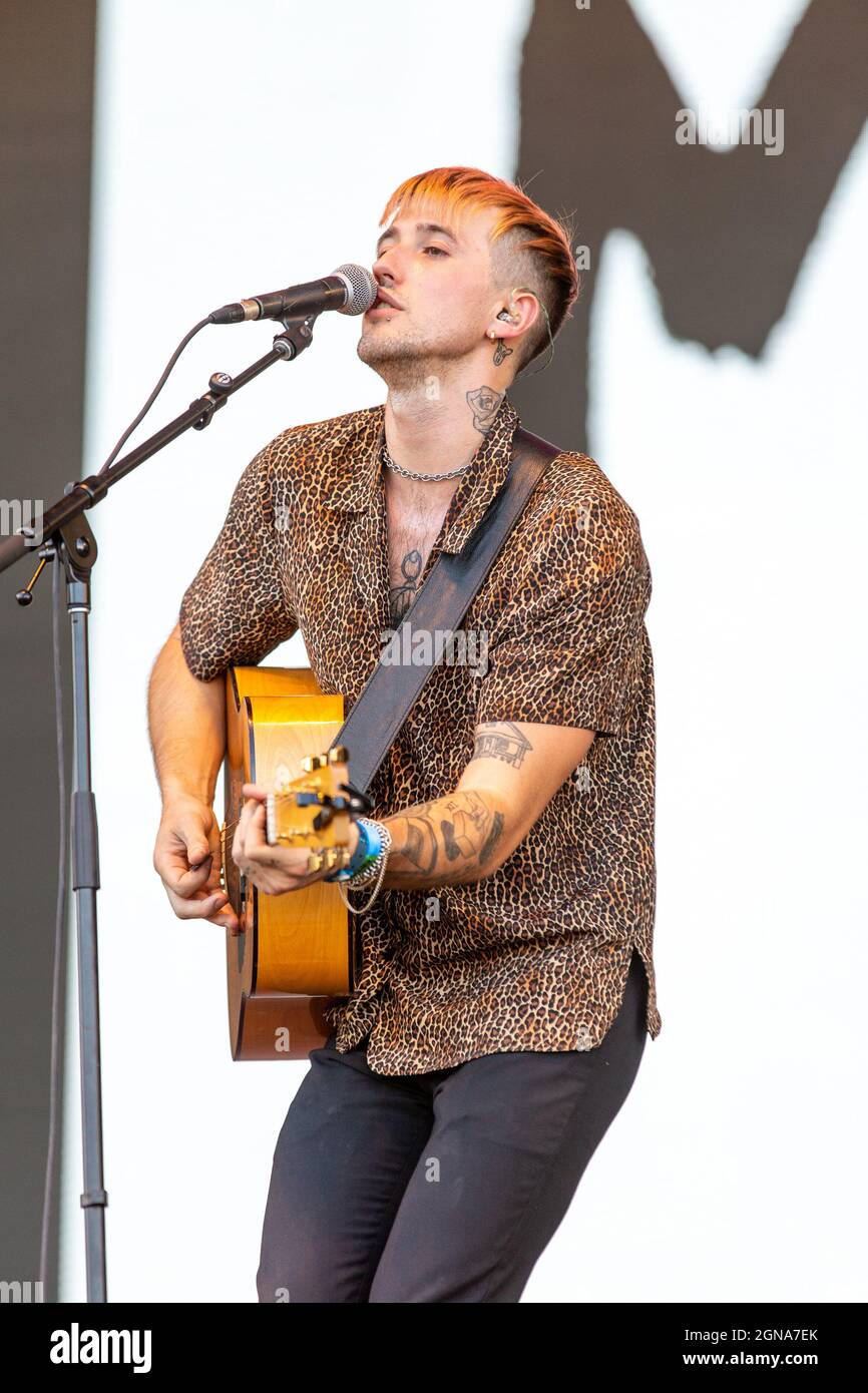 Maxwell Joseph of Mob Rich during the Life Is Beautiful Music Festival ...