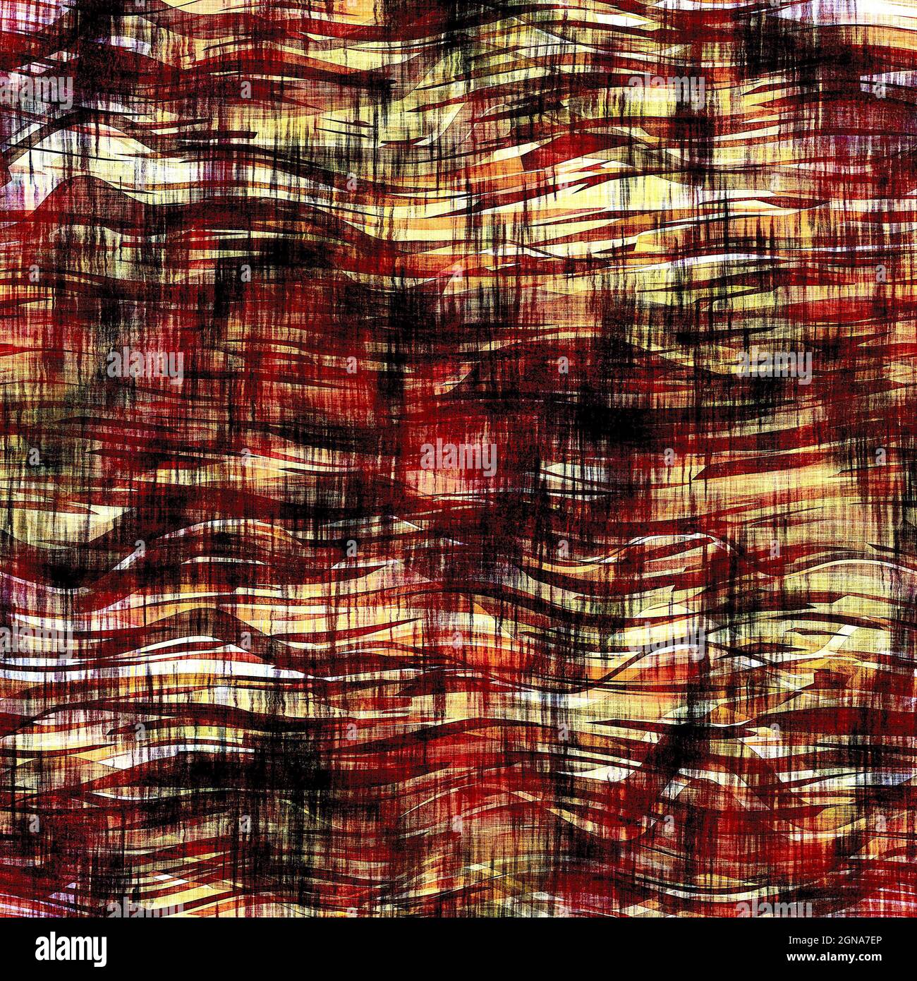 Funky camouflage space dyed style texture material. Seamless colorful ...