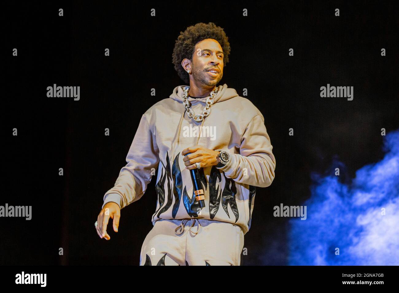 Ludacris (Christopher Bridges) during the Life Is Beautiful Music ...