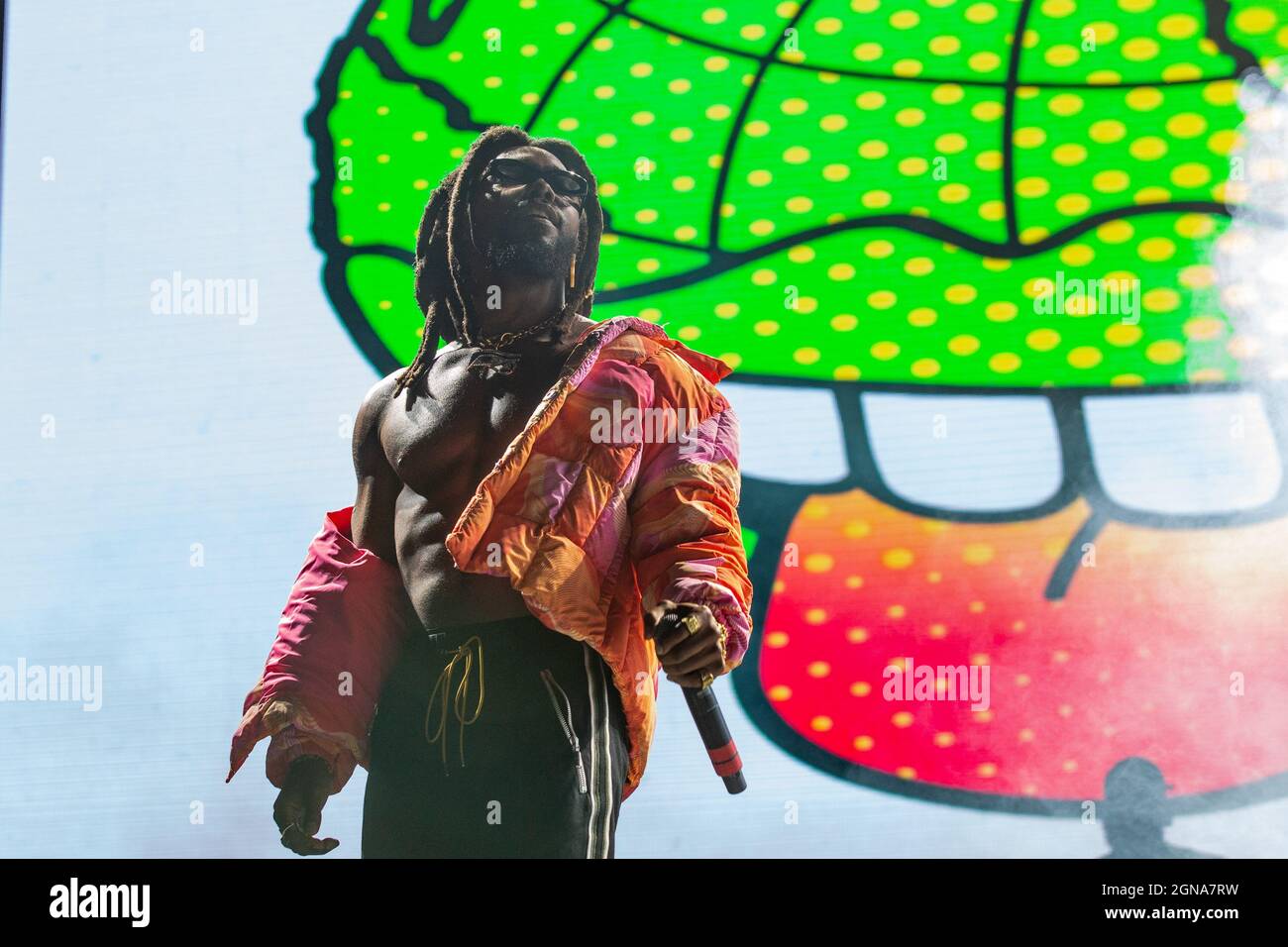 Las Vegas, USA. 18th Sep, 2021. Olu (aka Johnny Venus) of EarthGang ...