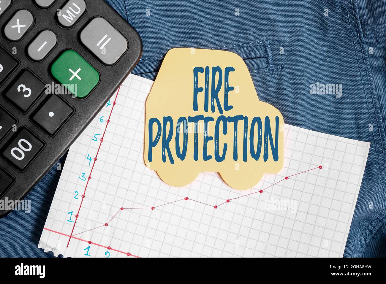 Hand writing sign Fire Protection. Business concept measures taken to ...