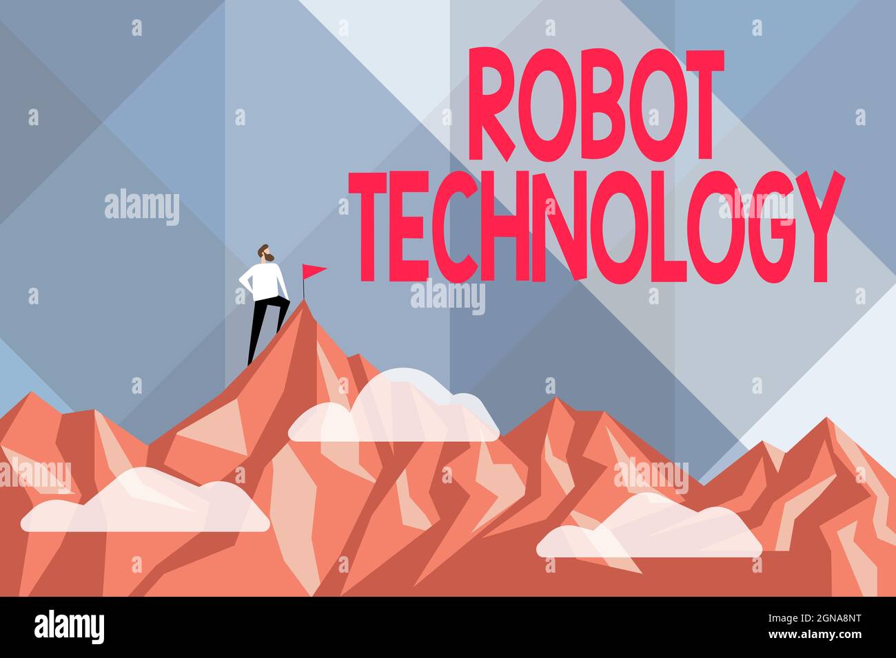 Text sign showing Robot Technology. Concept meaning develop machines ...