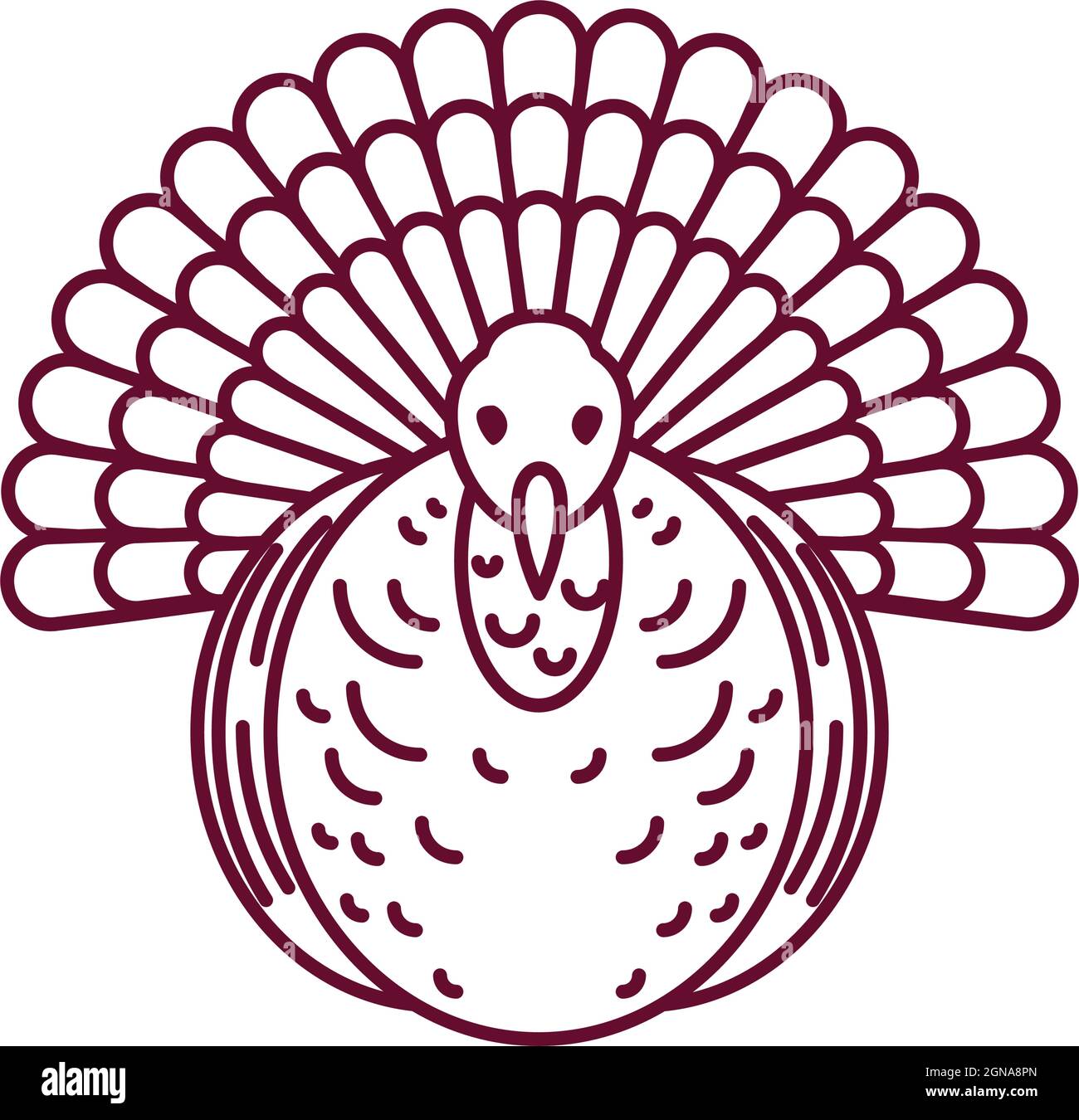 turkey bird animal Stock Vector Image & Art - Alamy