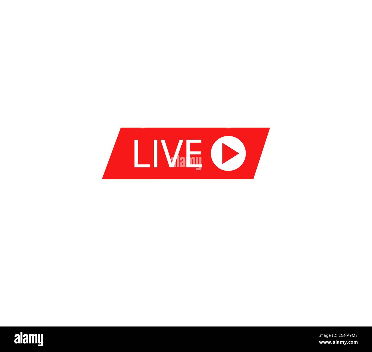 Live on internet Stock Vector Images - Alamy