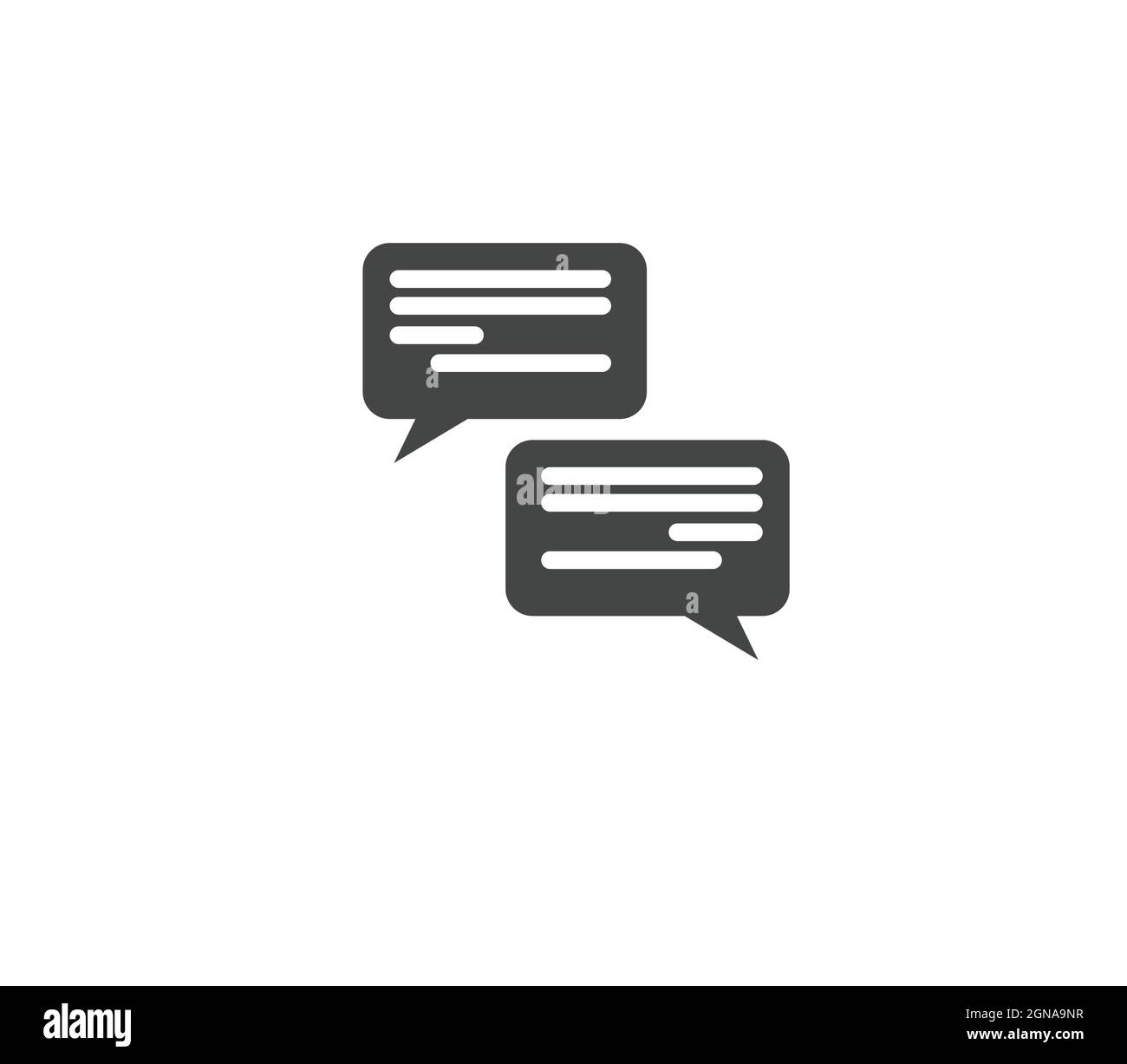 Texting white background Stock Vector Images - Alamy