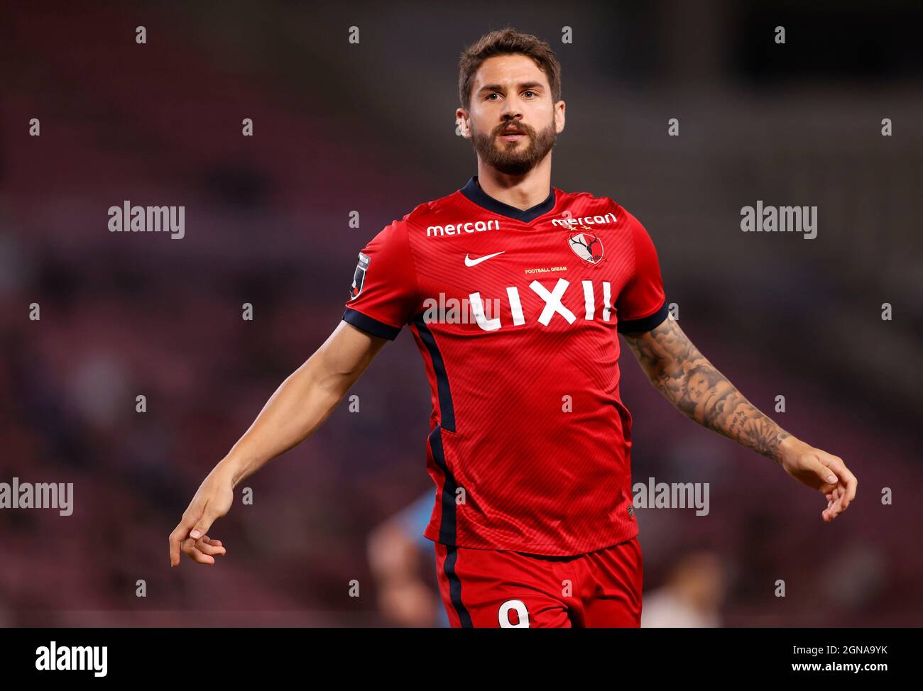 Kashima Stadium, Ibaraki, Japan. 22nd Sep, 2021. Everaldo (Antlers ...