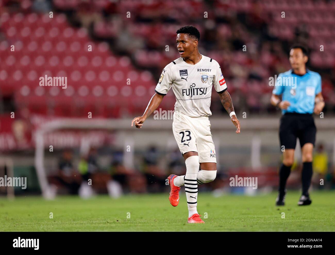 Kashima Stadium, Ibaraki, Japan. 22nd Sep, 2021. Marcinho (Frontale ...