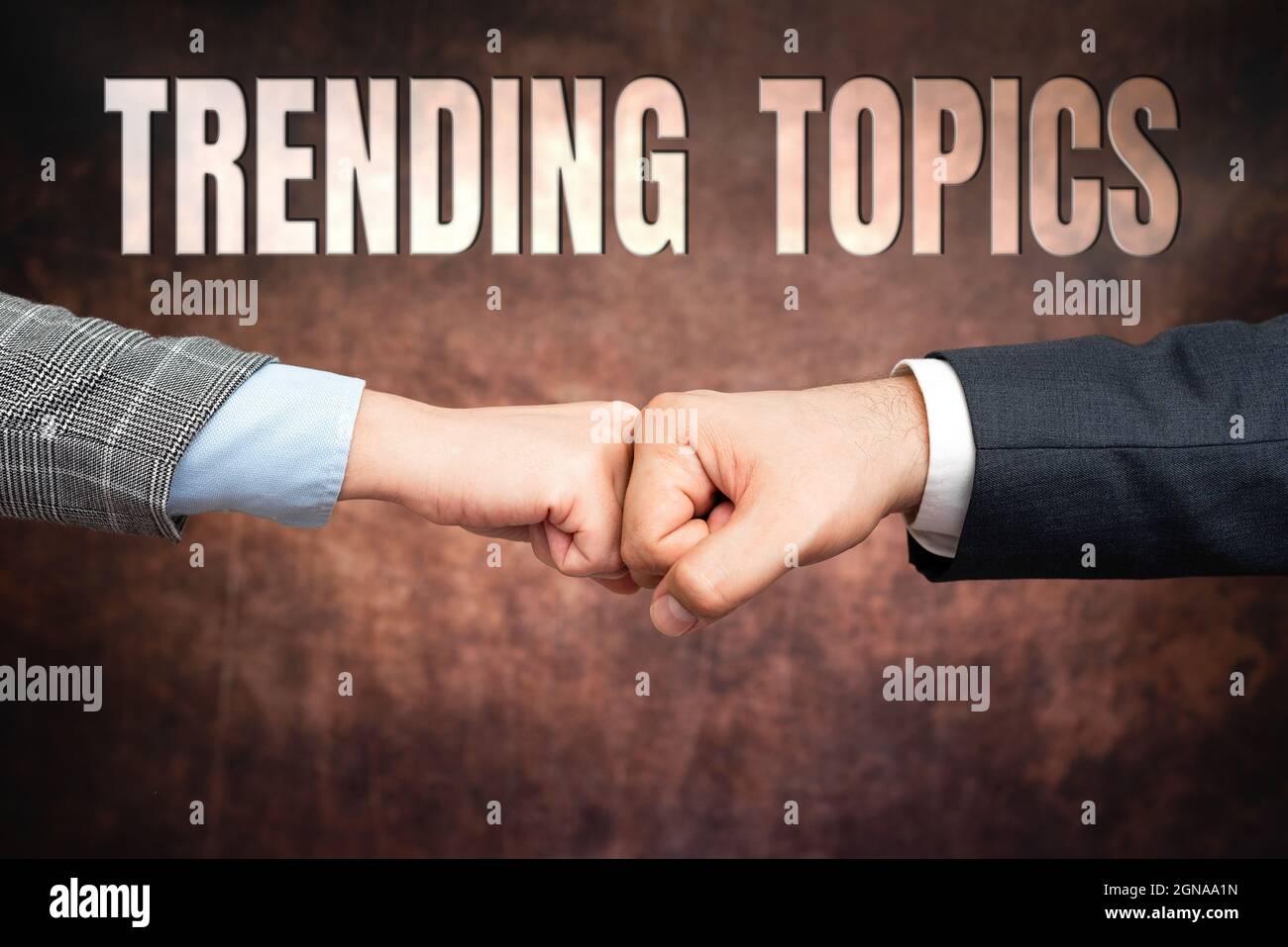Inspiration showing sign Trending Topics. Conceptual photo subject that ...