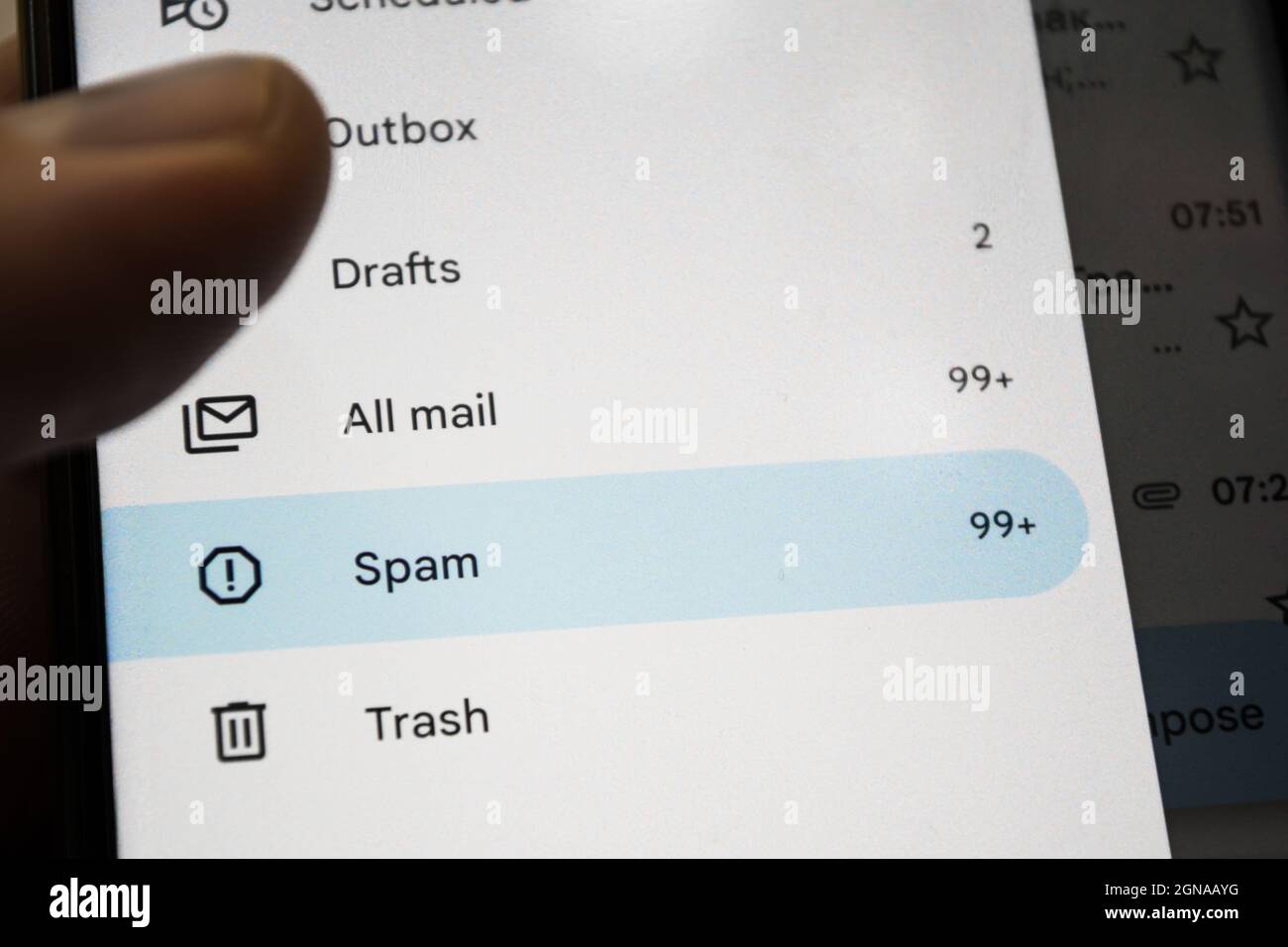 Hand cursor delete button hi-res stock photography and images - Alamy