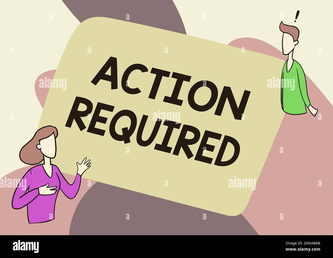 Hand writing sign Action Required. Word for Regard an action from ...