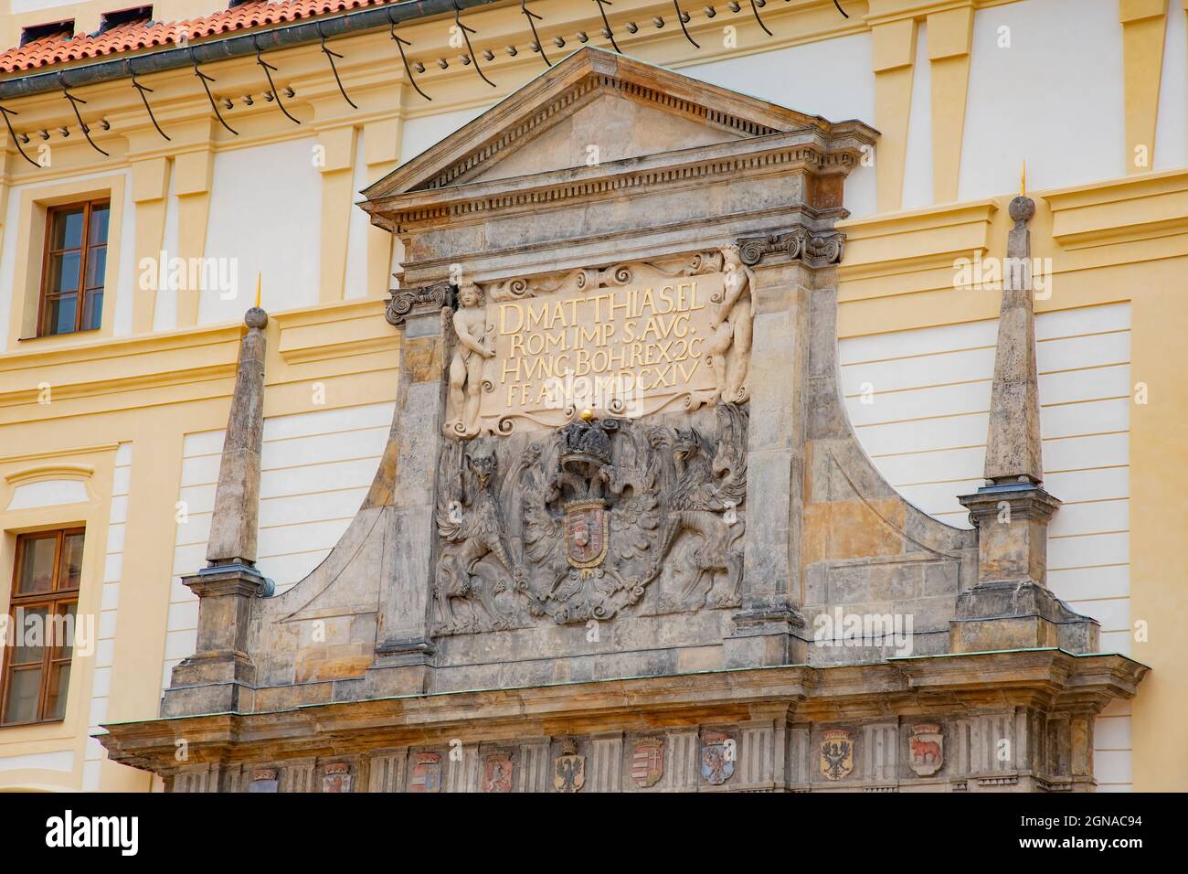 Baroque matthias gate hi-res stock photography and images - Alamy