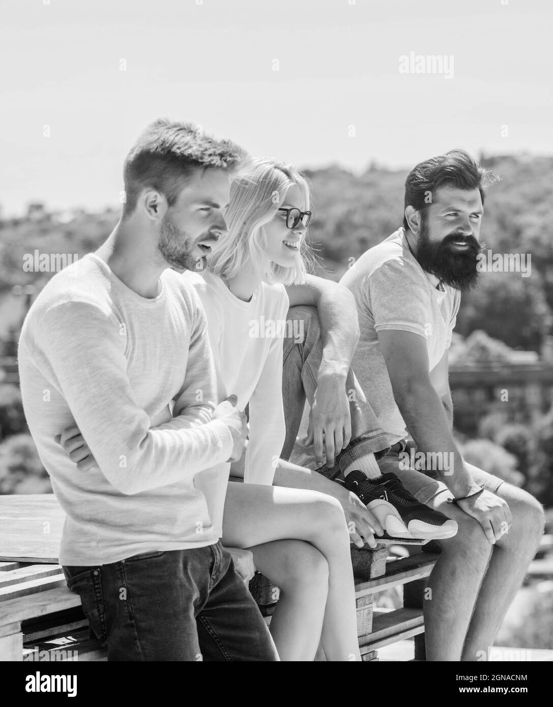 Communicative skills. Social interaction. Human communication. Cheerful ...