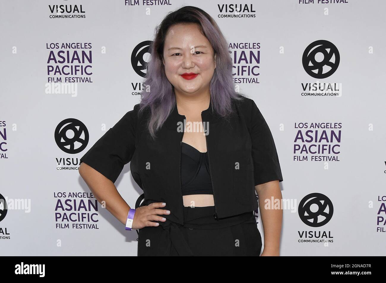 Los Angeles, USA. 23rd Sep, 2021. Producer Jin Yoo-Kim arrives at the ...