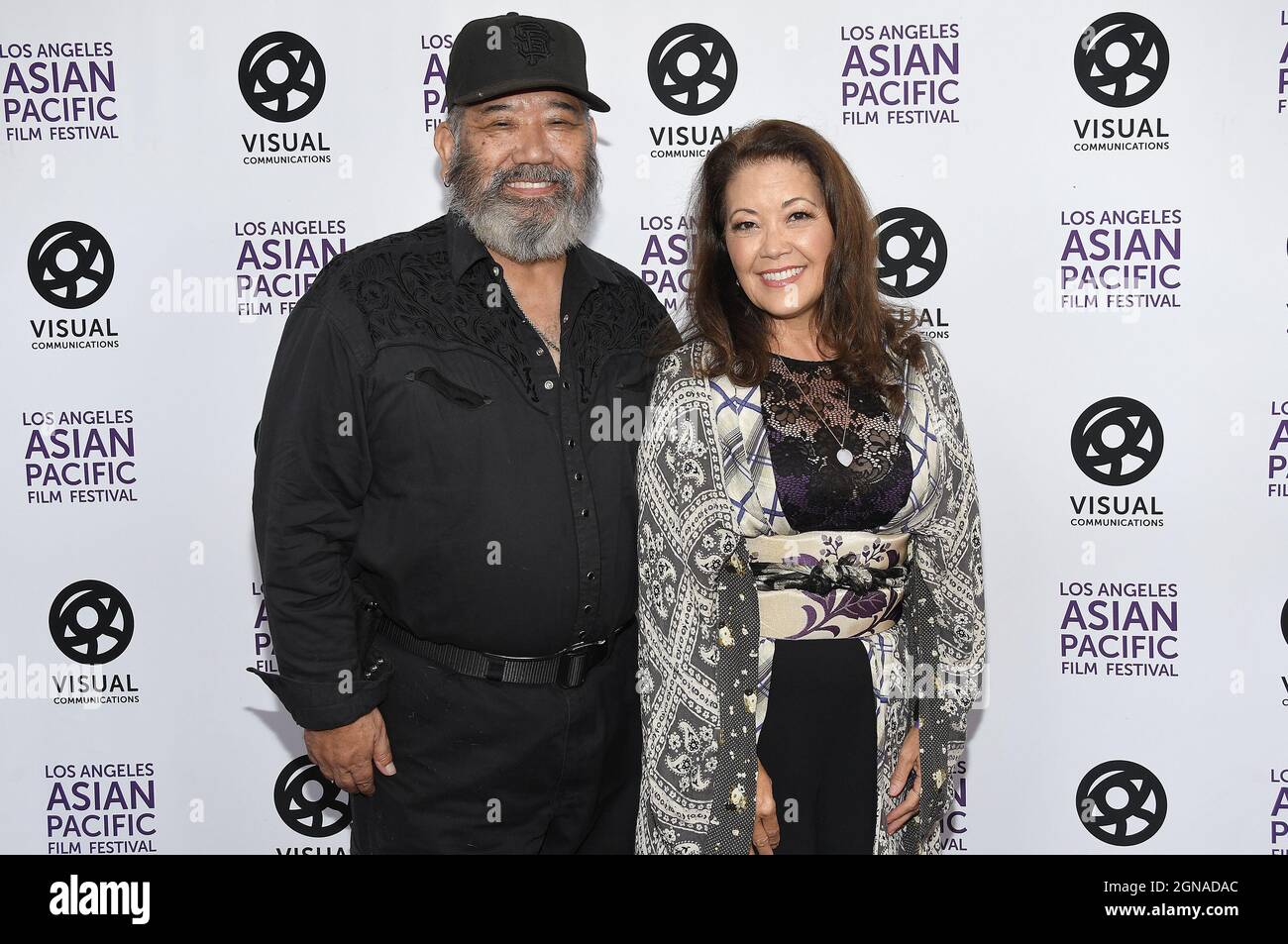 Los Angeles, USA. 23rd Sep, 2021. (L-R) Actors David Kono and Ren ...