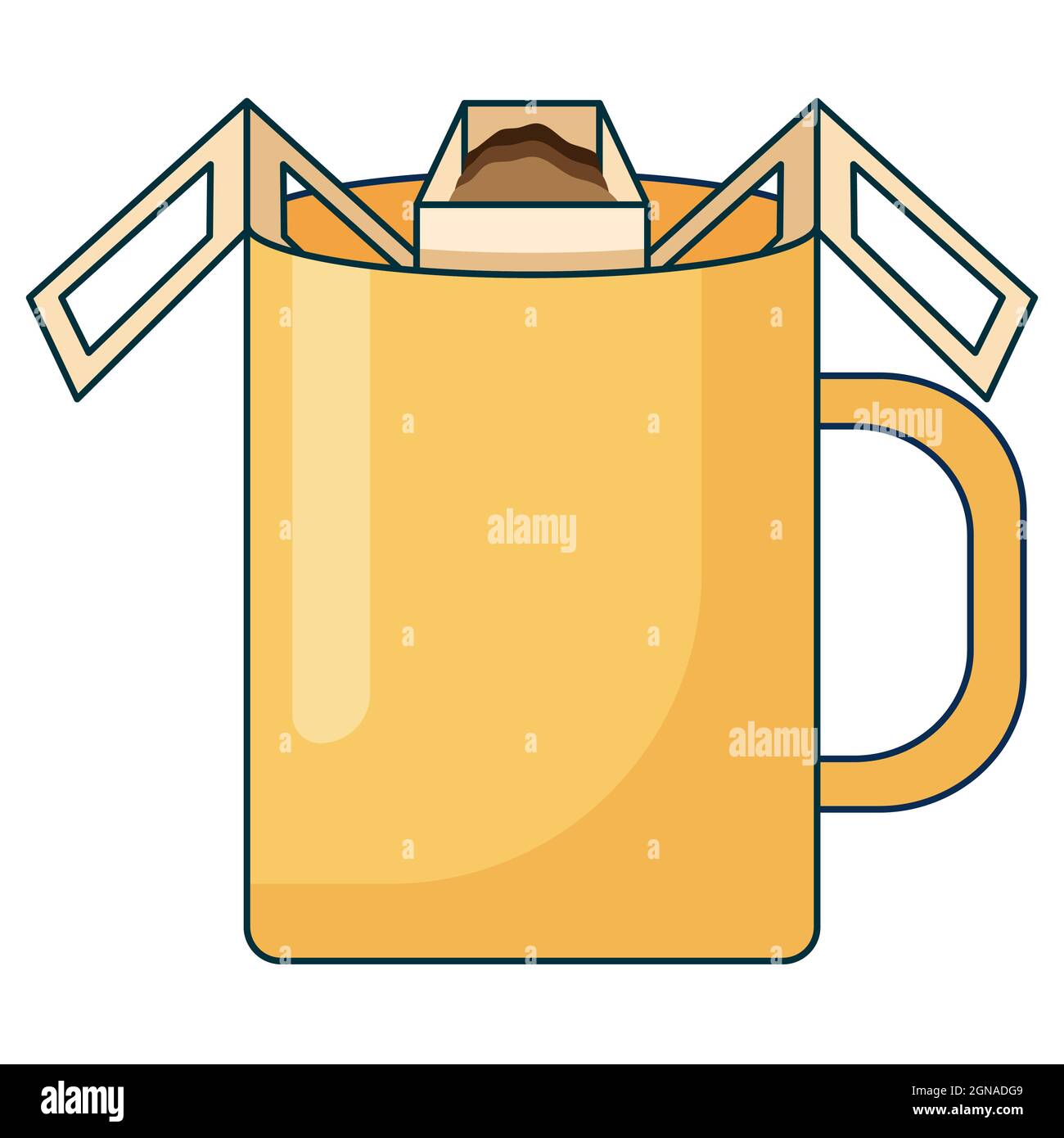 Turkish tea illustration Cut Out Stock Images & Pictures - Alamy