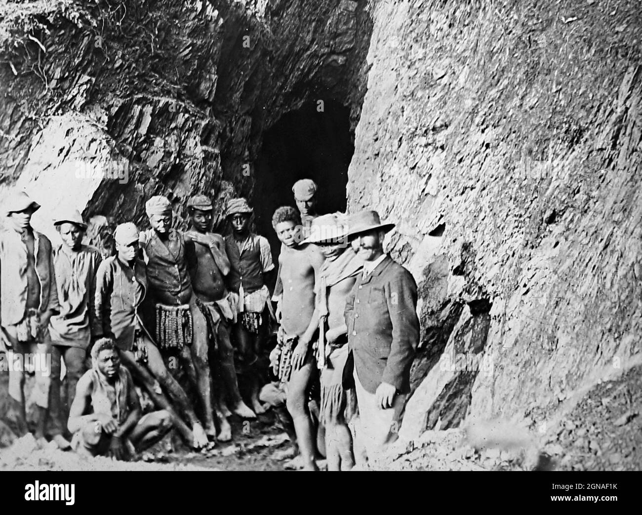 Old gold mine Black and White Stock Photos & Images - Alamy