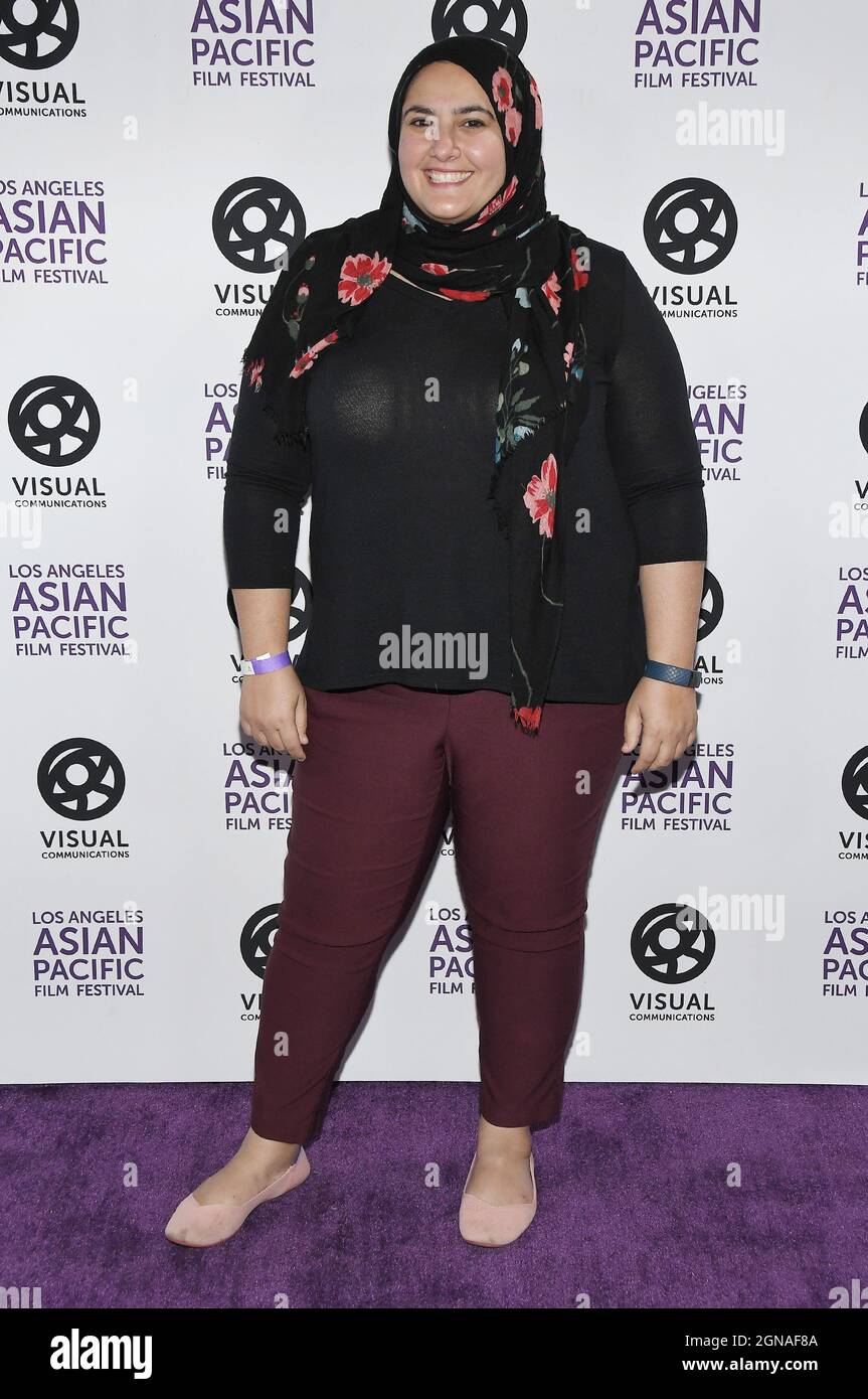 Director Iman K. Zawahry arrives at the 2021 Los Angeles Asian Pacific ...