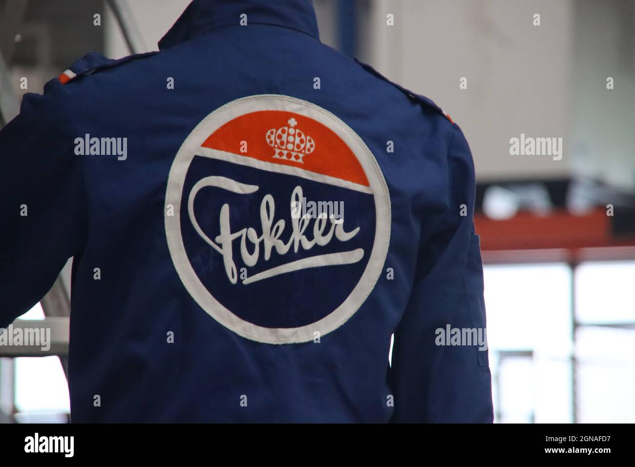 Logo of the former Aircraft builder Fokker from the netherlands which ...