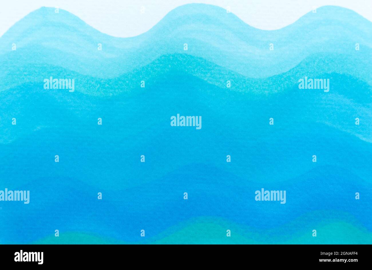 Blue gradient wave sea background. Light marker texture Stock Photo - Alamy