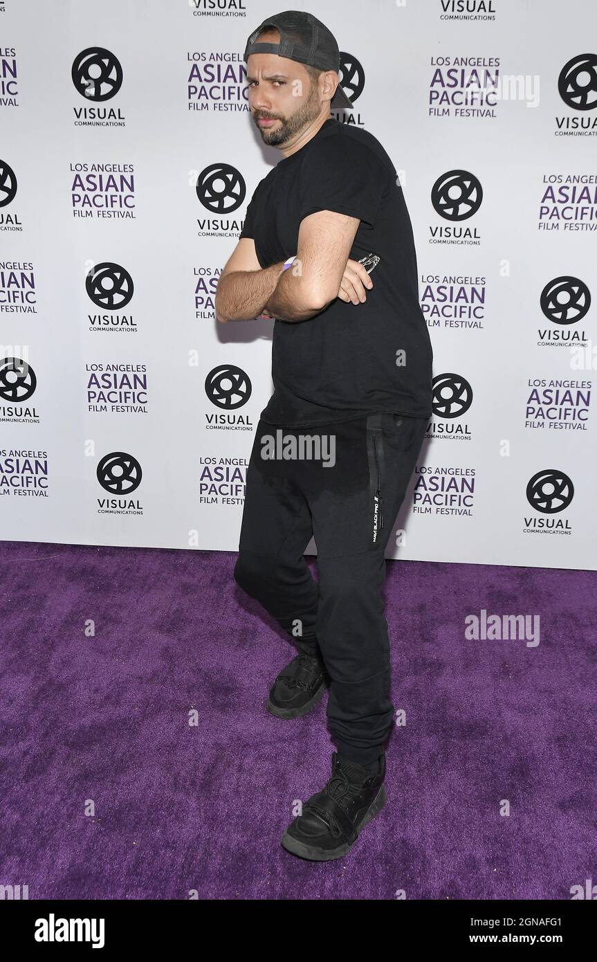Producer Roy Wol arrives at the 2021 Los Angeles Asian Pacific Film ...