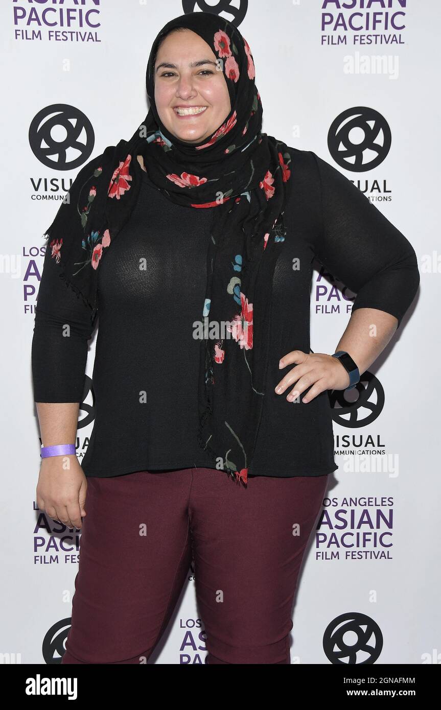 Director Iman K. Zawahry arrives at the 2021 Los Angeles Asian Pacific ...