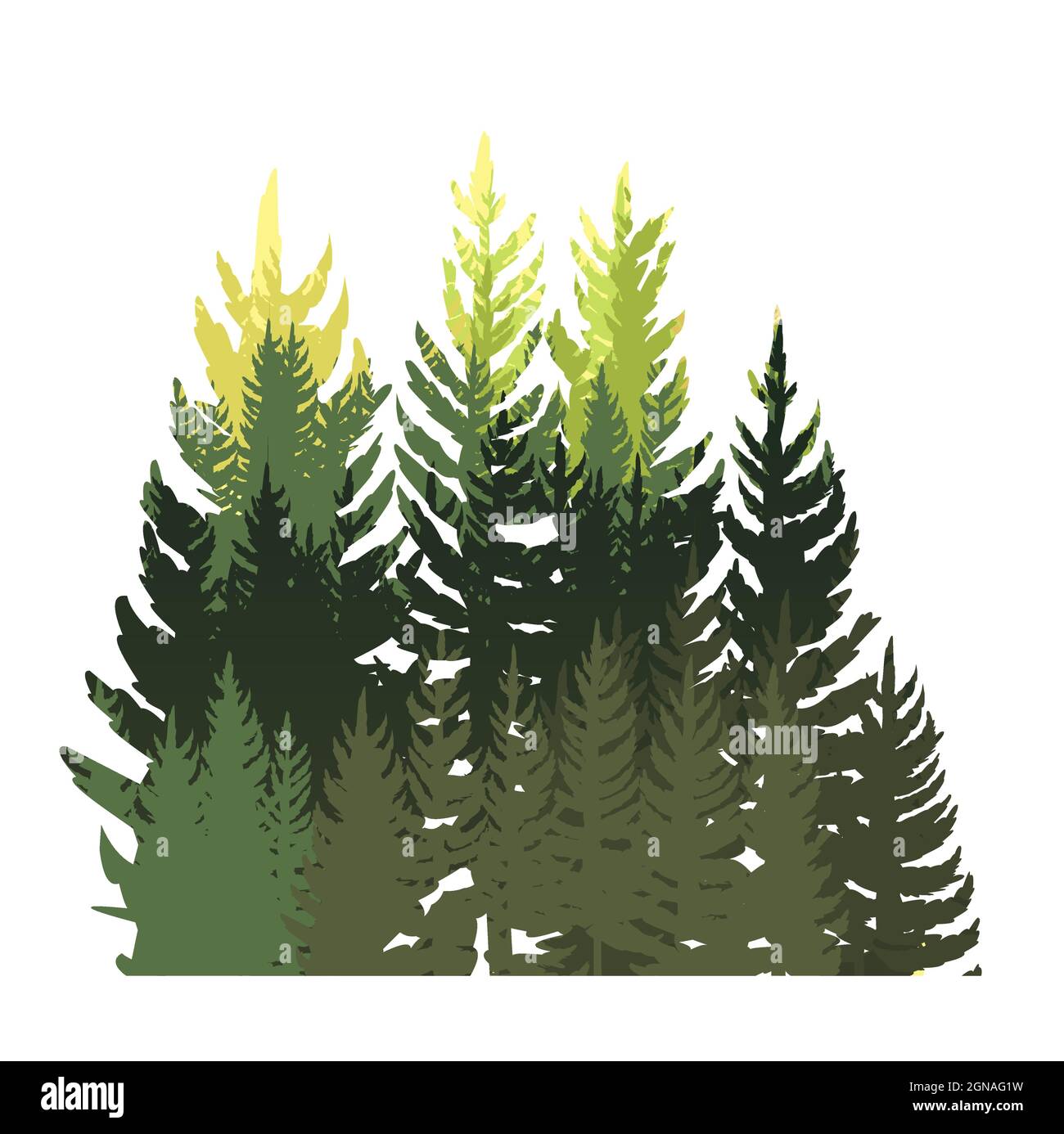 Forest Silhouette Clip Art