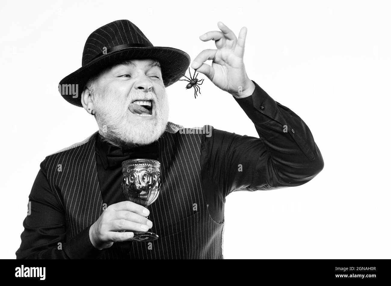 Disgusting spider Black and White Stock Photos & Images - Alamy