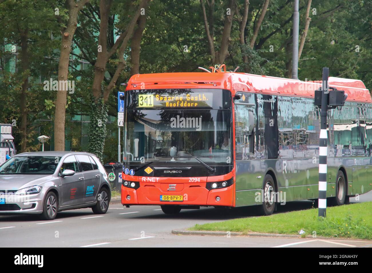 Bus stop red brick building hi-res stock photography and images - Alamy
