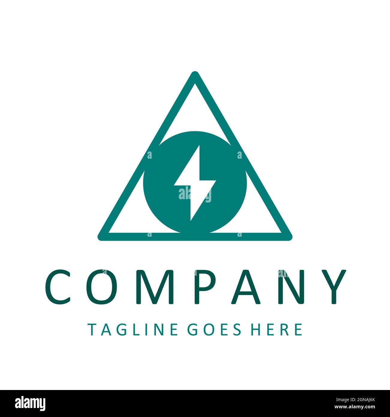 Electricity logo and electric energy vector logo Stock Vector Image ...