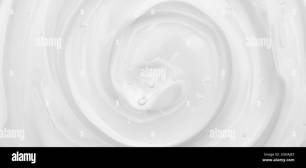 Cosmetic gel background. Transparent gel with texture and bubbles close ...