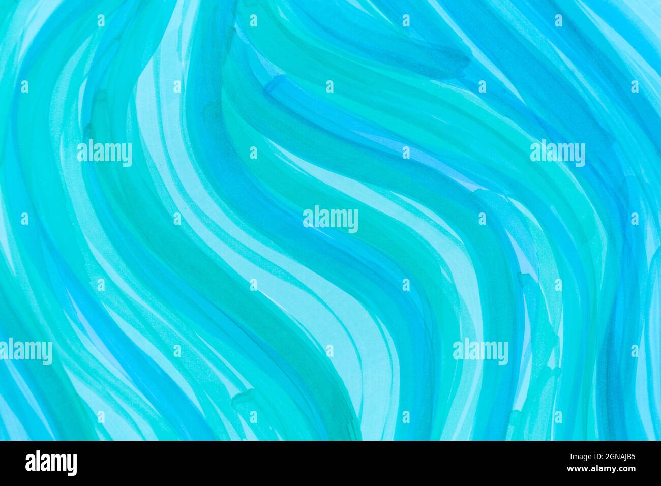 Blue gradient wave sea background. Light marker texture Stock Photo - Alamy