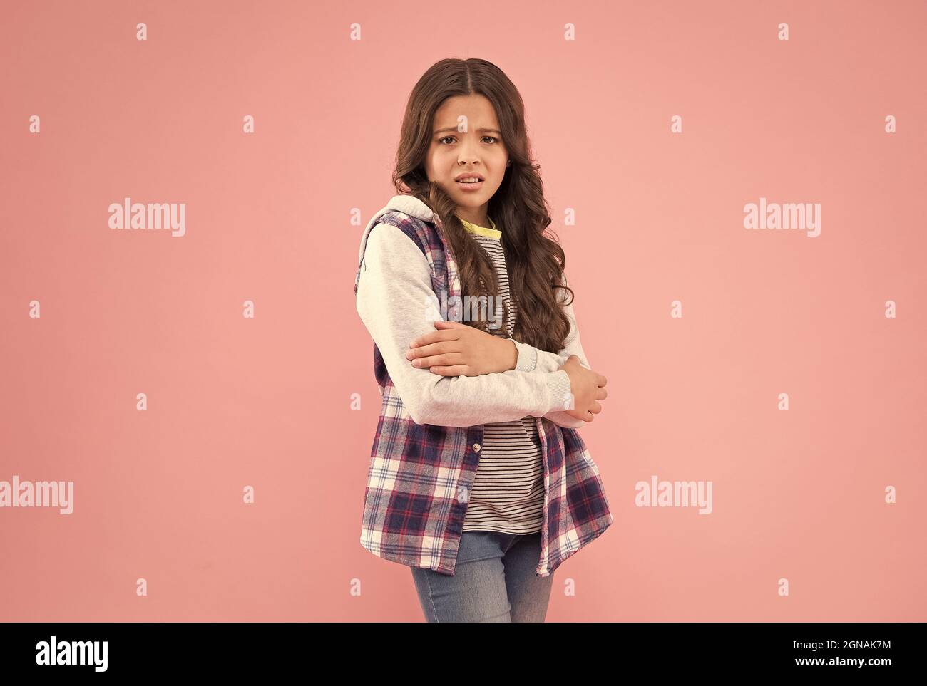 Sick child feel freeze hi-res stock photography and images - Alamy