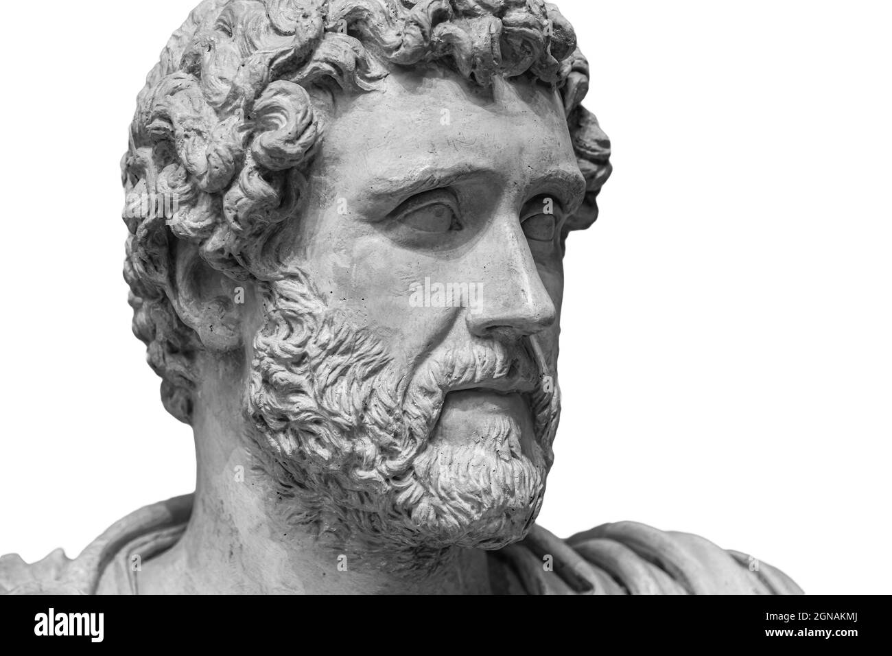 Portrait of Roman emperor Antoninus Pius Stock Photo - Alamy