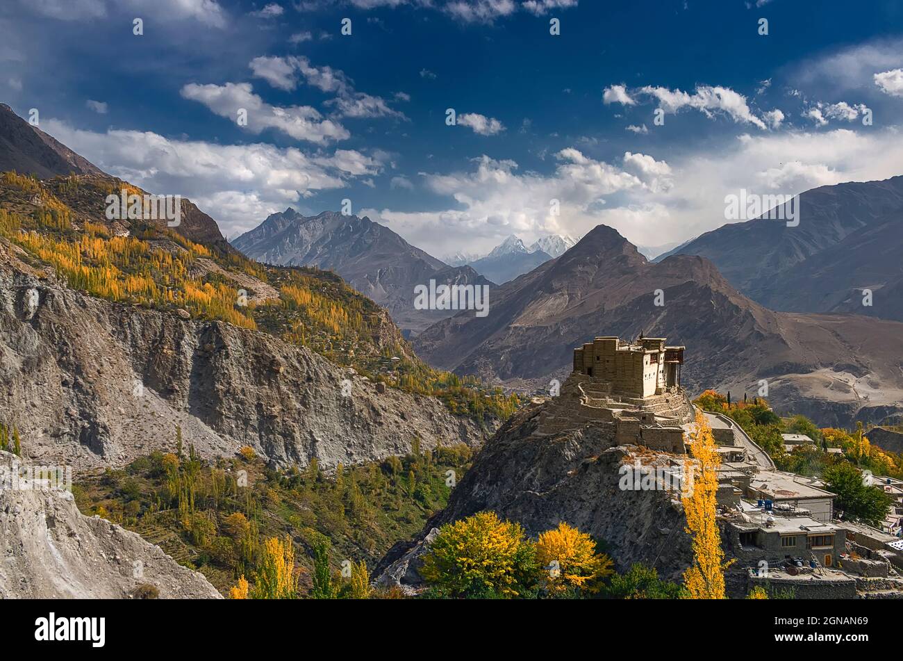 Baltit Fort of Hunza Stock Photo - Alamy