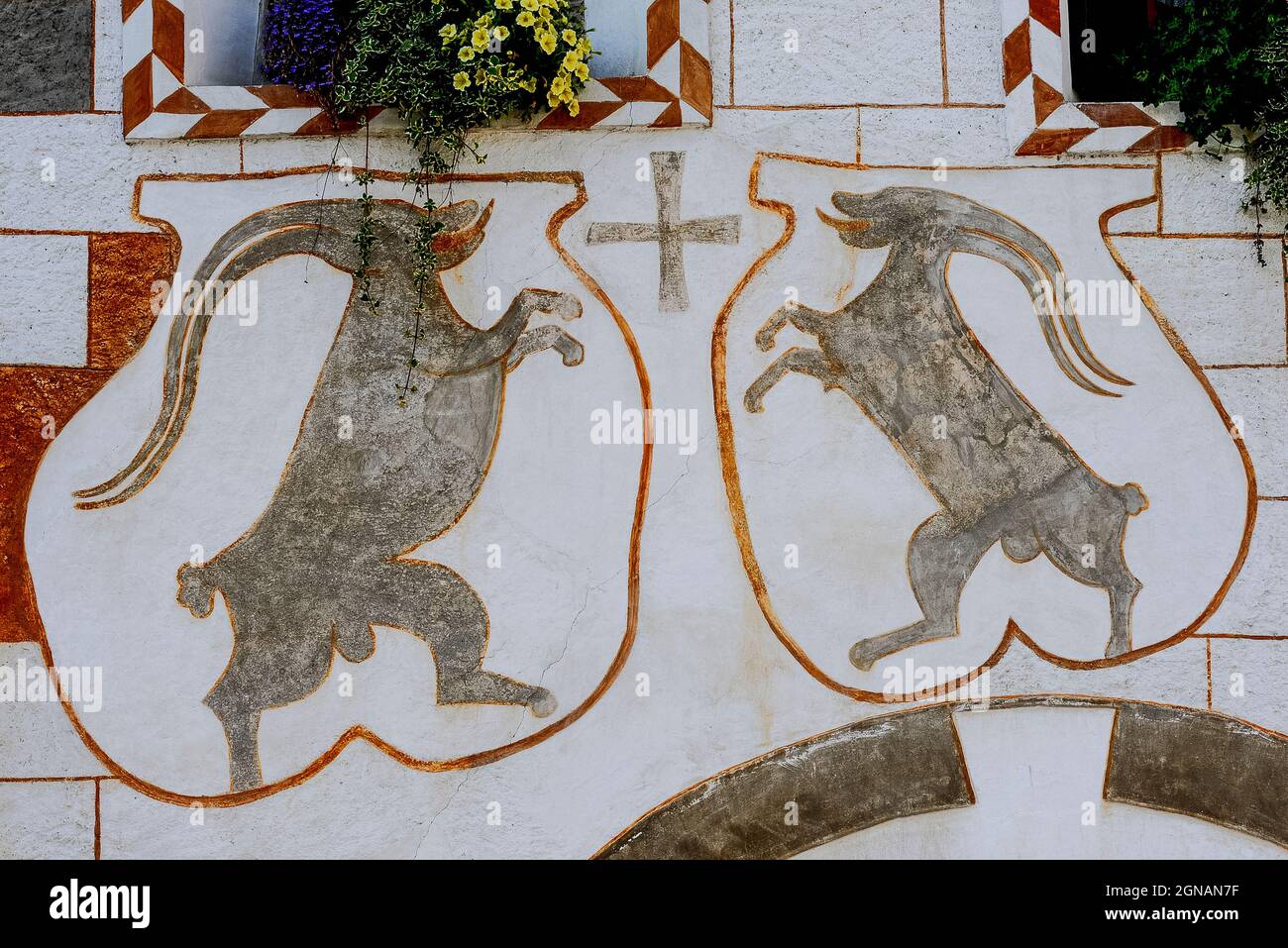 Ibexes rampant hi-res stock photography and images - Alamy