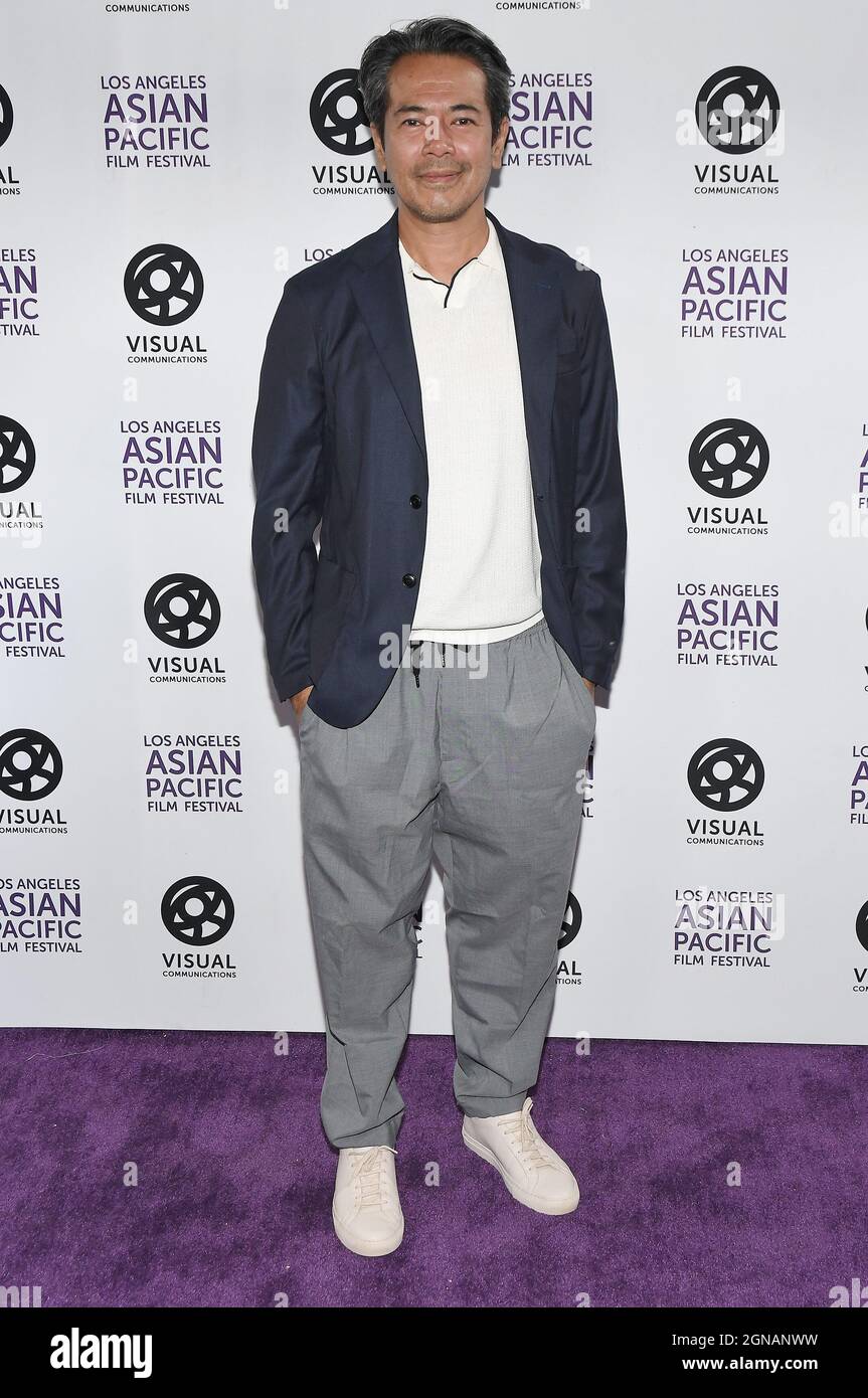 Jake Macapagal arrives at the 2021 Los Angeles Asian Pacific Film ...