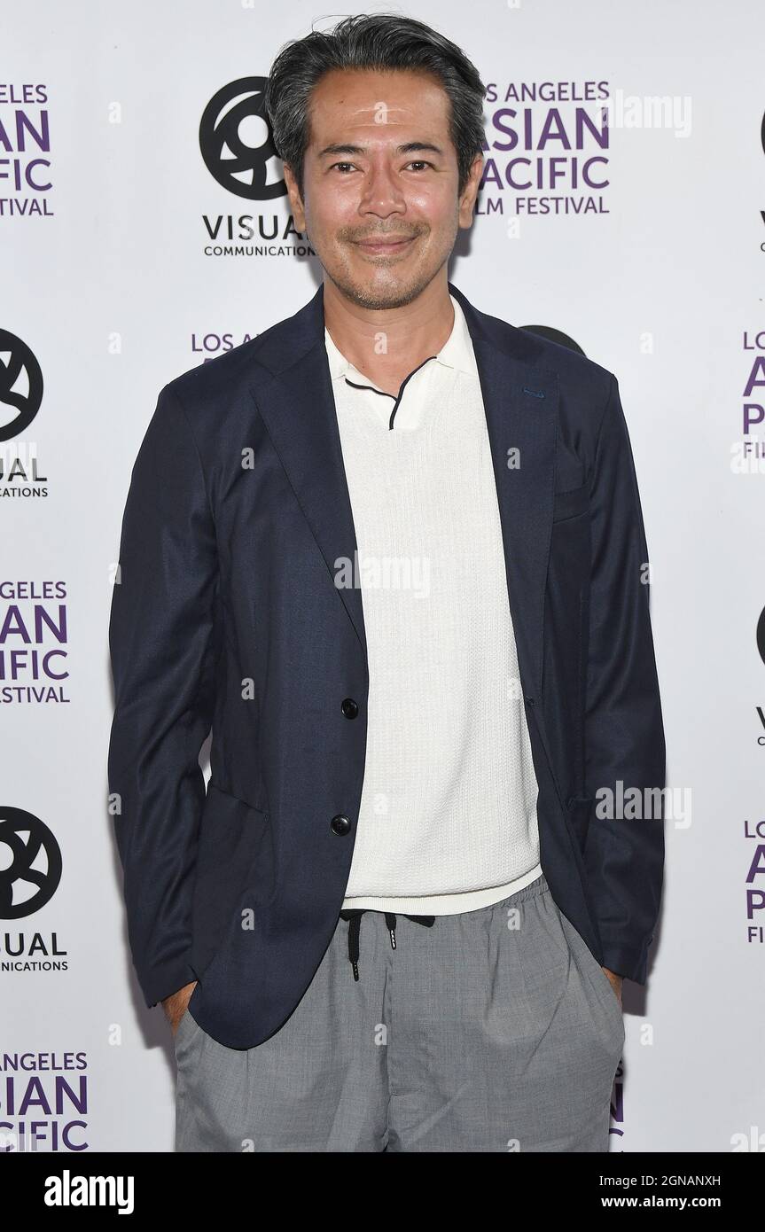 Jake Macapagal arrives at the 2021 Los Angeles Asian Pacific Film ...